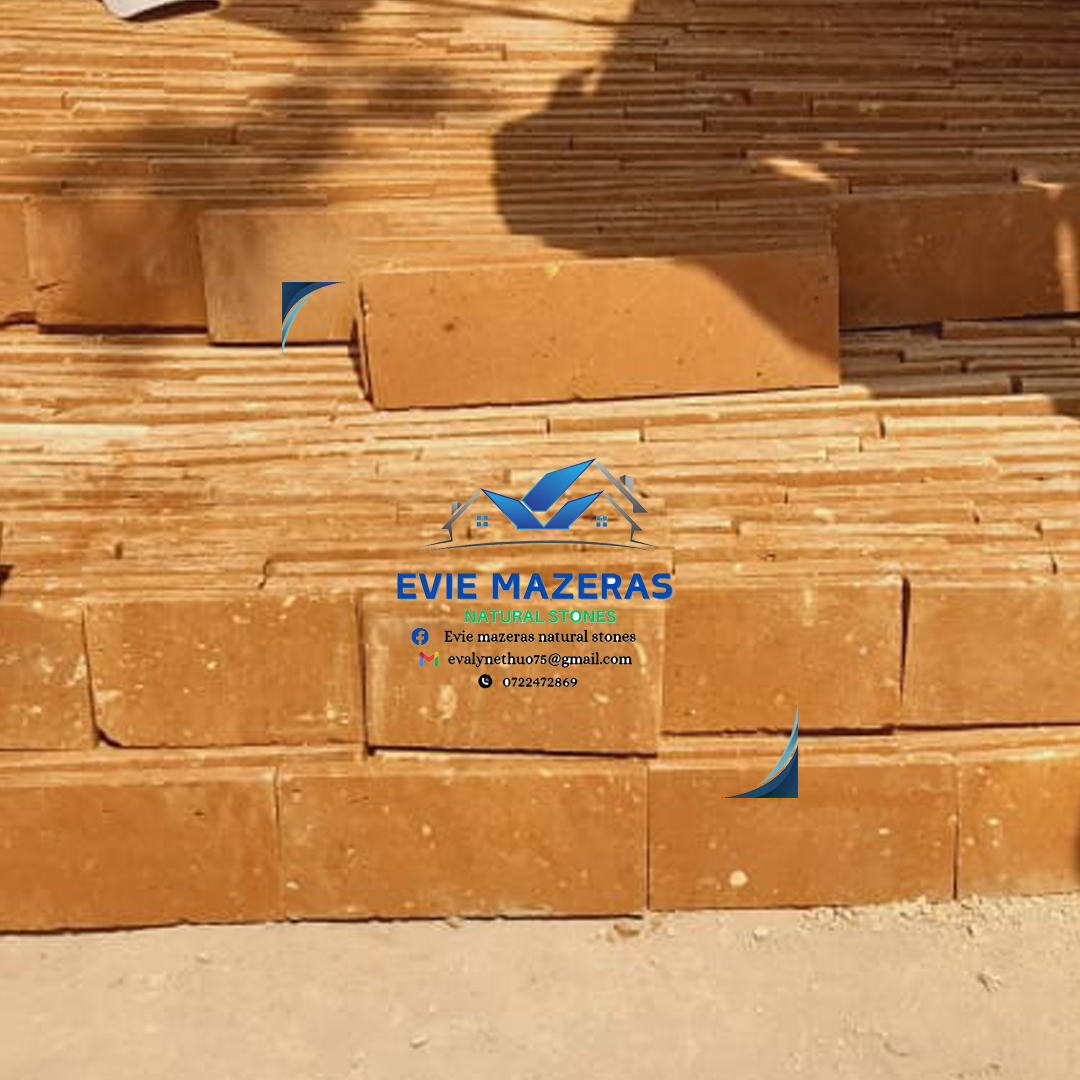 Yellow Smooth Cladding – Evie Mazeras and Natural Stones